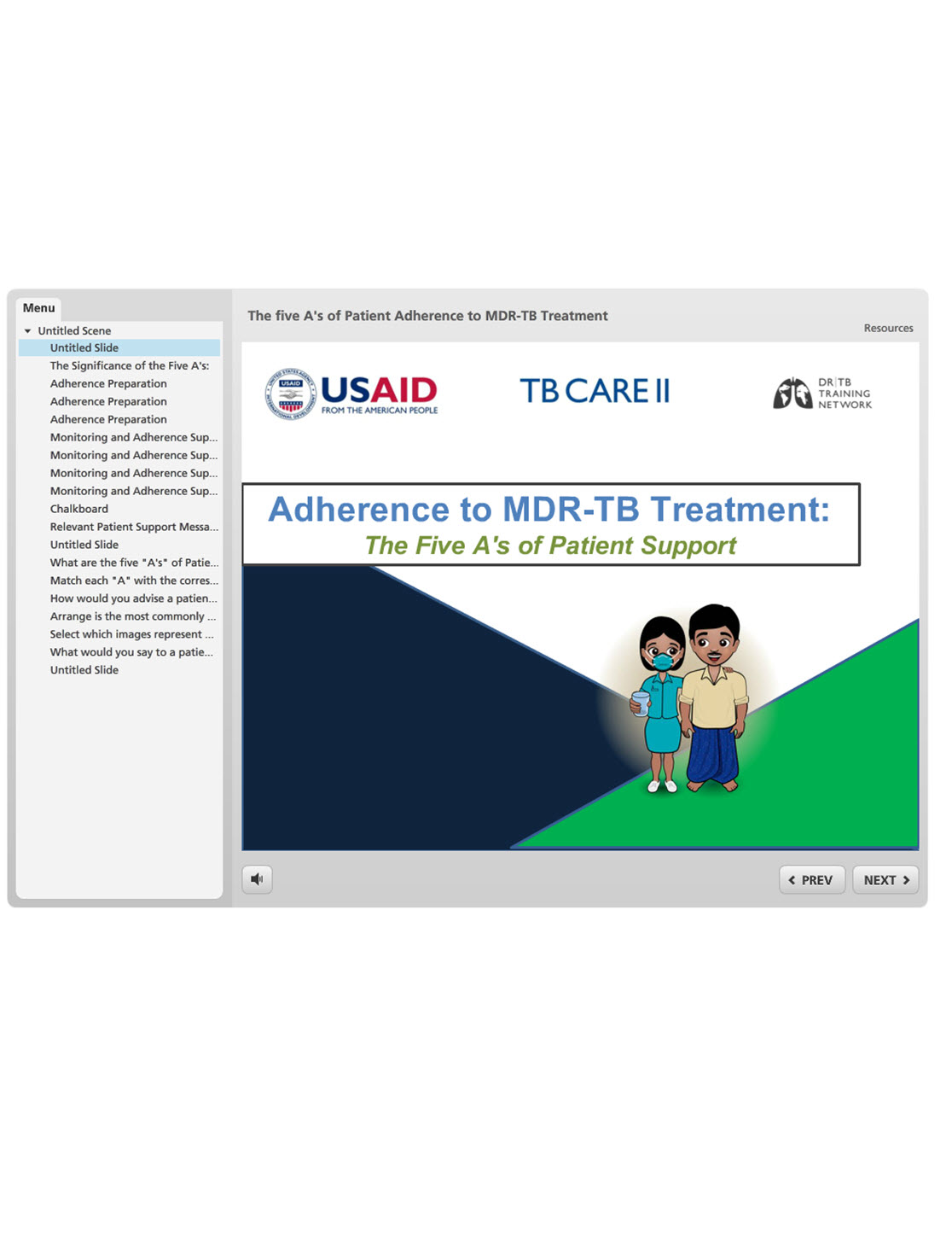 Adherence to MDR-TB Treatment: The 5 A's of Patient Support | National ...