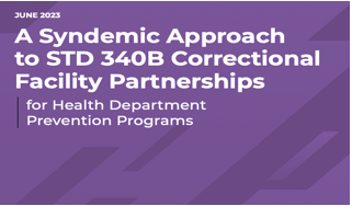 A Syndemic Approach to STD 340B Correctional Facility Partnerships ...