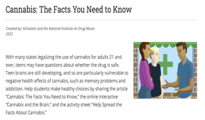 Cannabis: The Facts You Need to Know | National Prevention Information ...