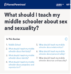 What should I teach my middle schooler about sex and sexuality ...